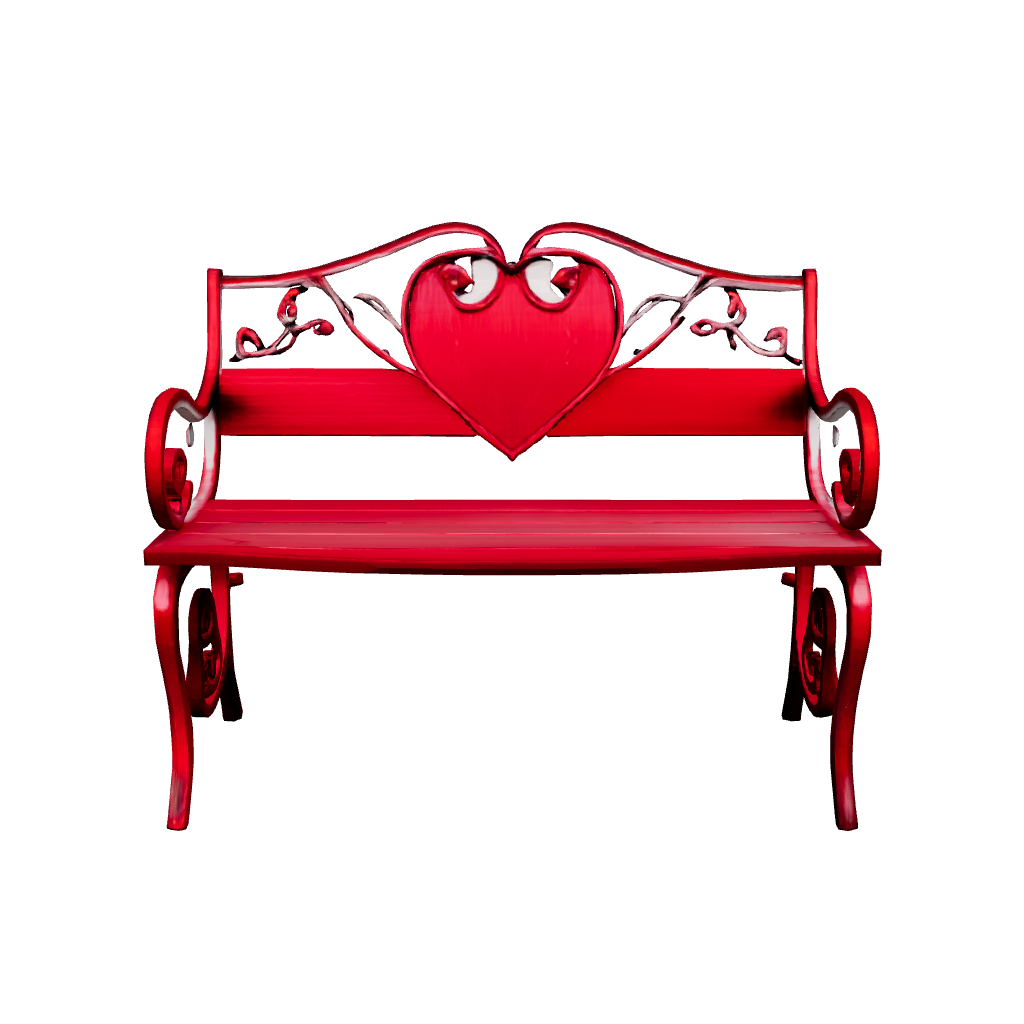 Heart bench | Masterpiece X