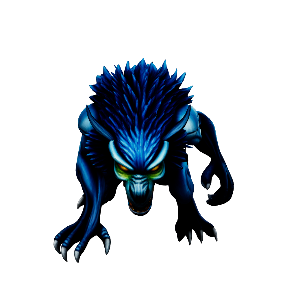 Blue werewolf | Masterpiece X
