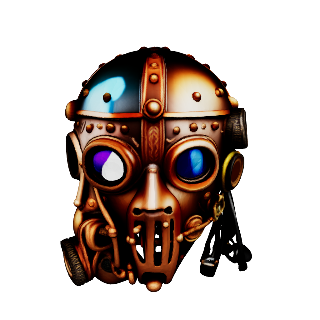 Steampunk assassin mask | Masterpiece X