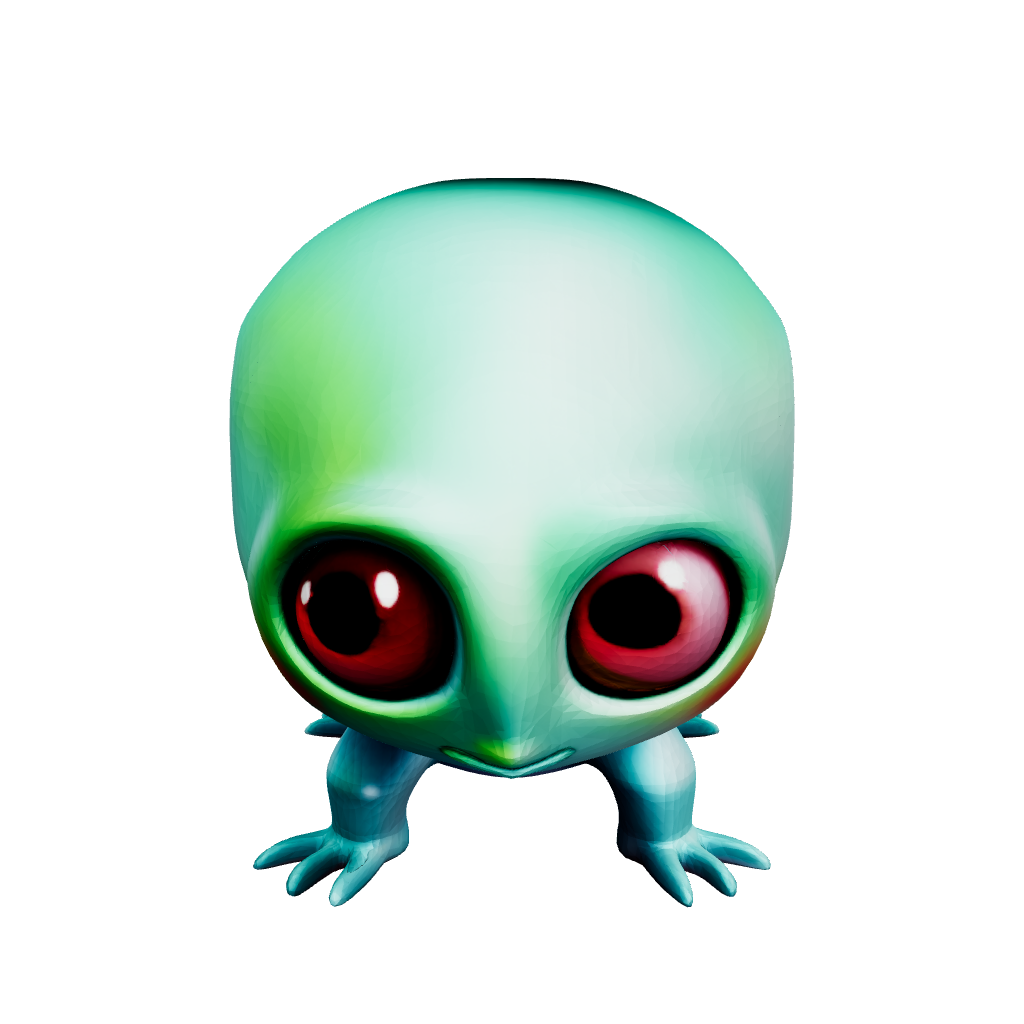3D alien | Masterpiece X