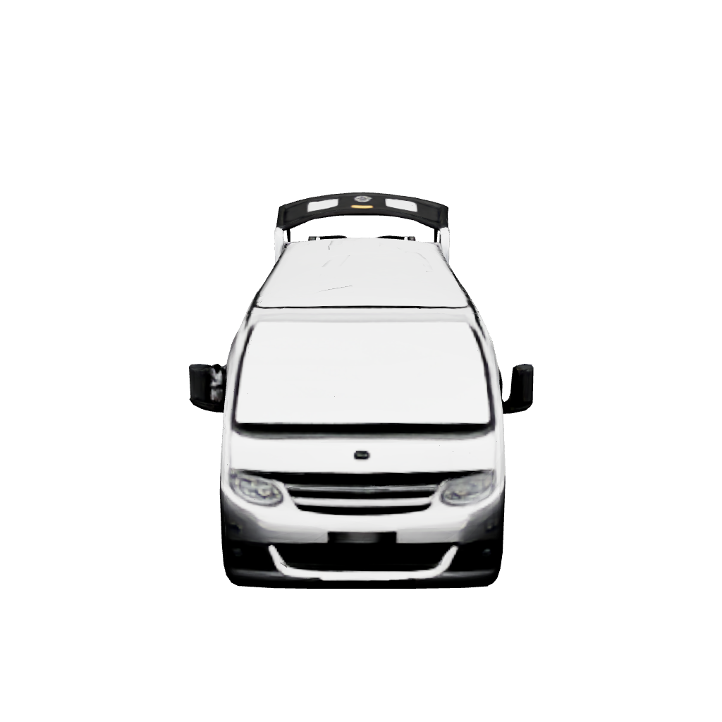 3D Hiace + open trunk | Masterpiece X