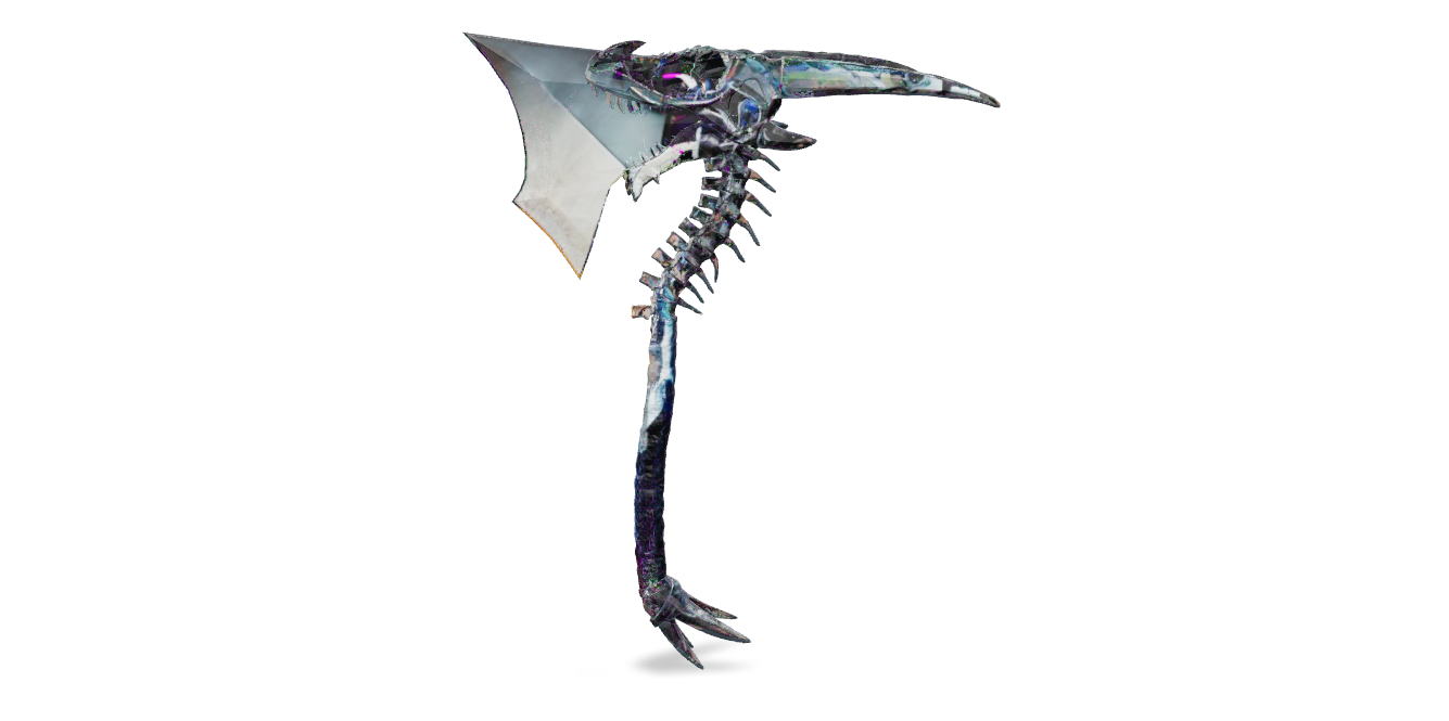 a sci fi dragon slayer 2 hand axe 1 | Masterpiece X