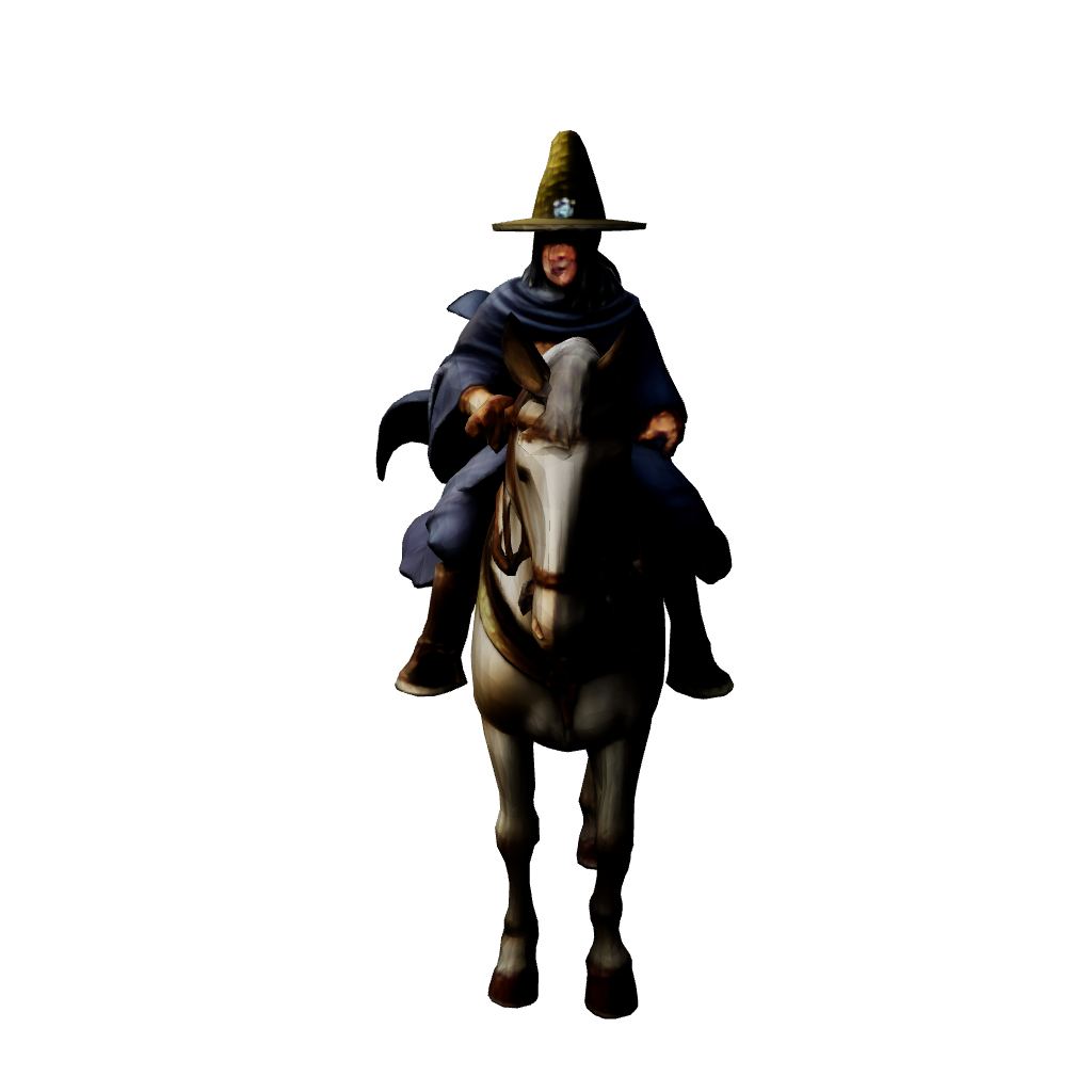 Wizard on horse | Masterpiece X